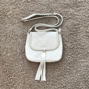 Bags | White Crossbody Purse | Poshmark